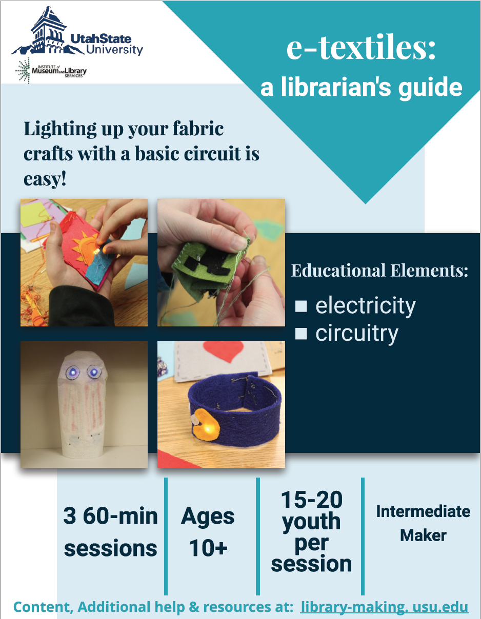 E-Textiles – Making in Small Town Libraries